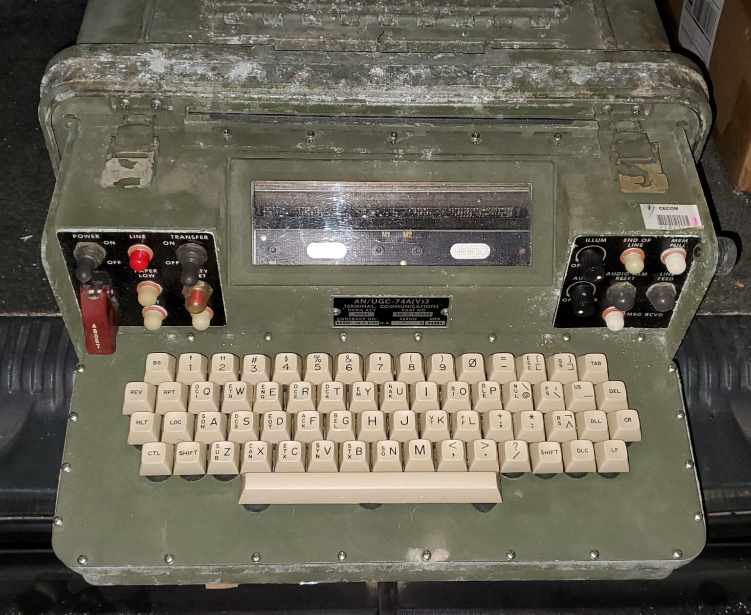 Refurbishing an AN/UGC-74 – Vintage Volts